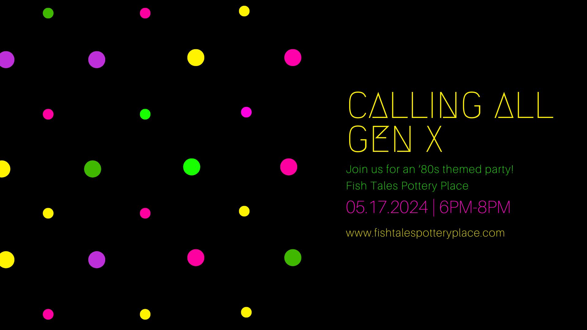 Gen X 80's Party - visitSI