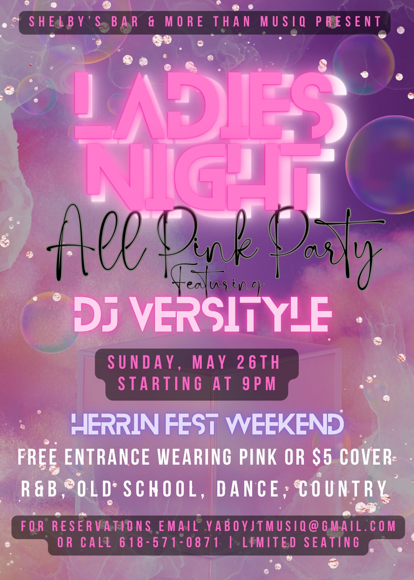 Ladies Night "All Pink Party" - visitSI