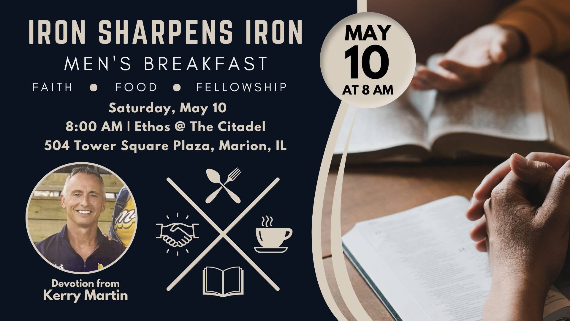 Iron Sharpens Iron: Men's Breakfast - visitSI
