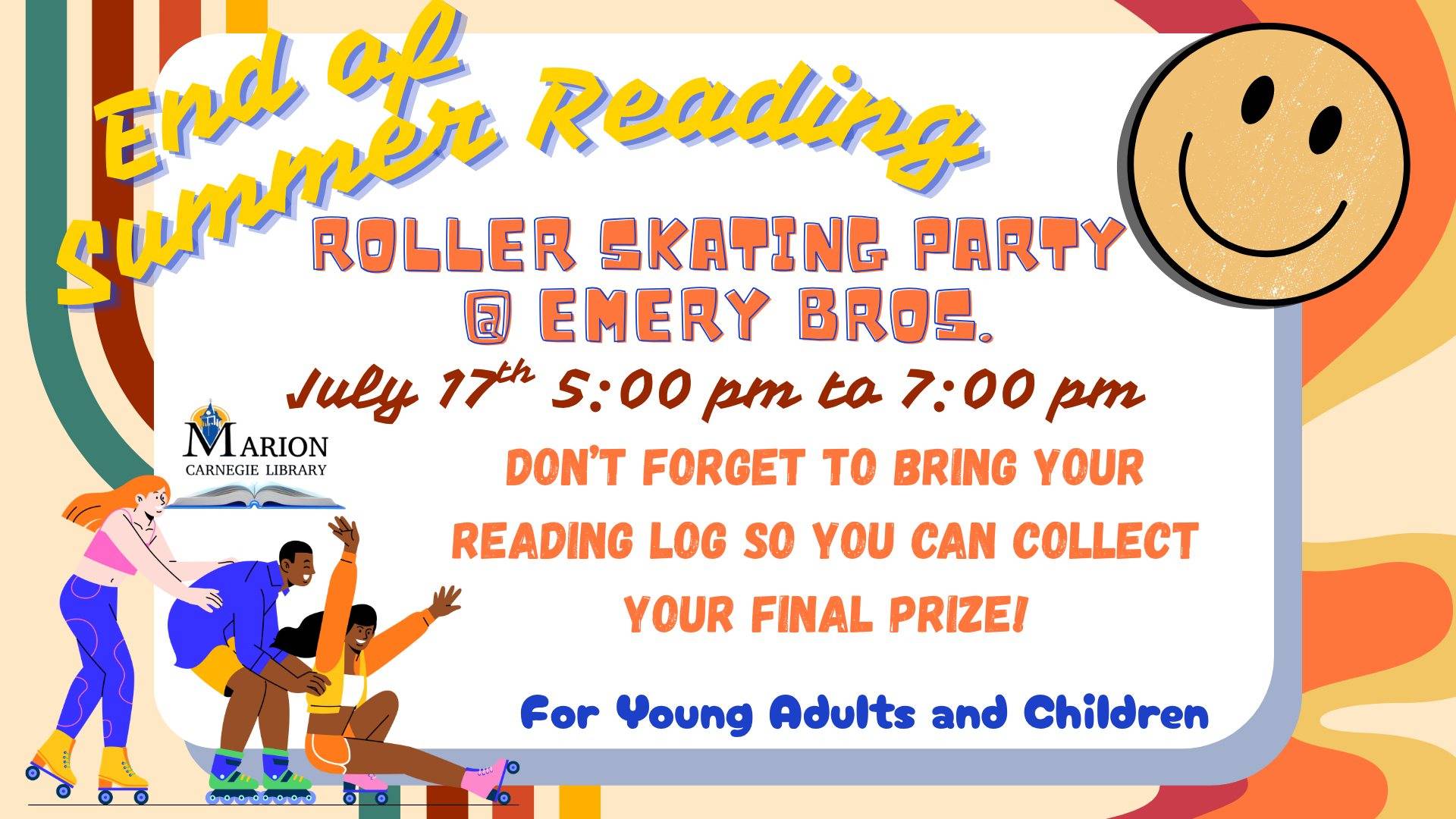 End of Summer Reading Party & YA - visitSI
